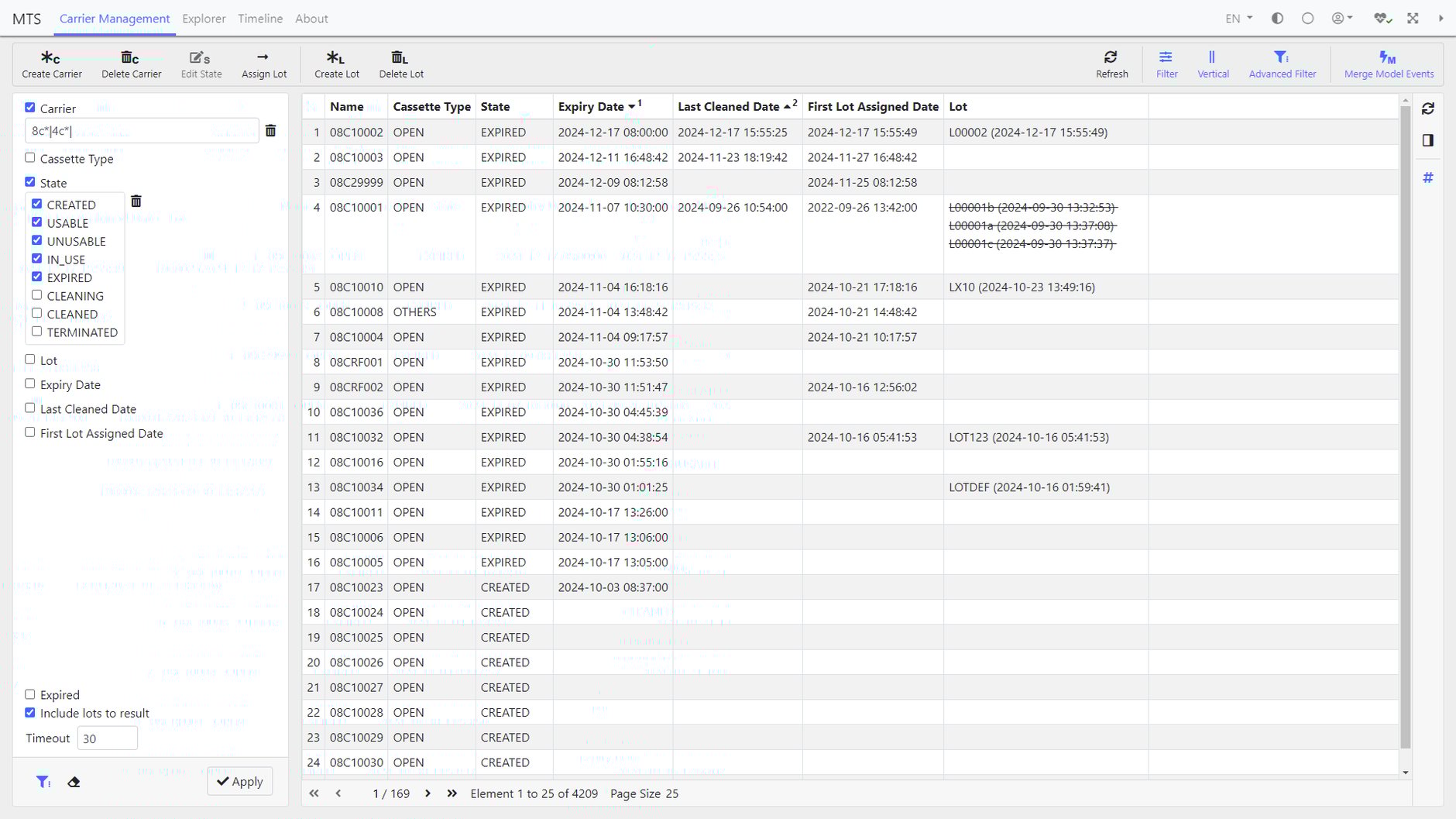 SYSTEMA Material Tracking System | SYSTEMA